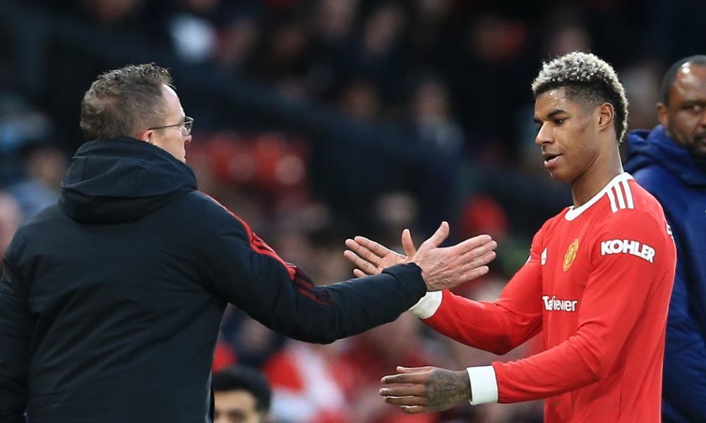 Marcus Rashford has endless respect for United manager Ralf Rangnick