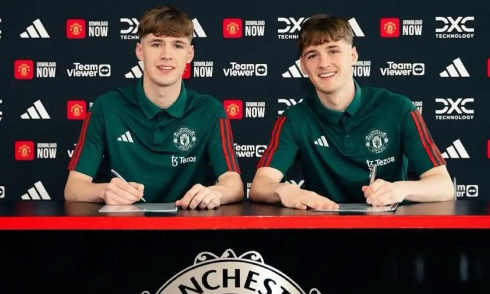 Man Utd Legend's Twin Sons Sign First Professional Contracts | Man Utd Core